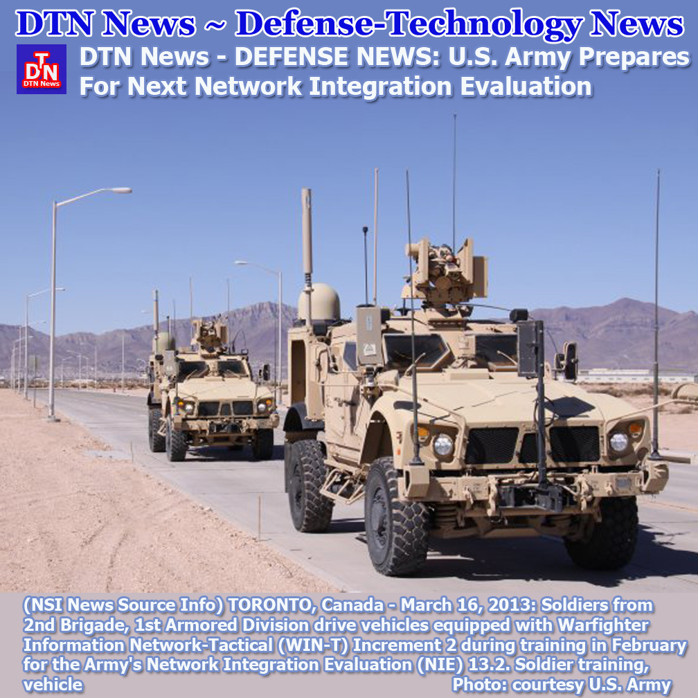 U.S. ARMY | DTN News ~ Defense-Technology News