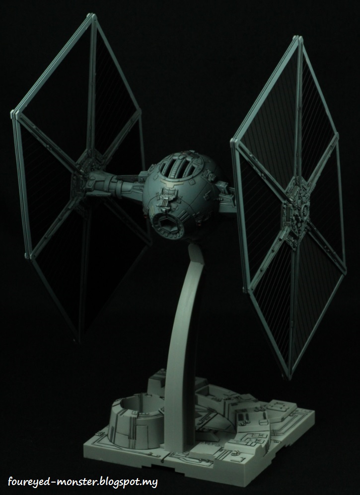 Shire Works: Star Wars 1/72 Scale TIE Fighter, Fully Painted Model Kit ...