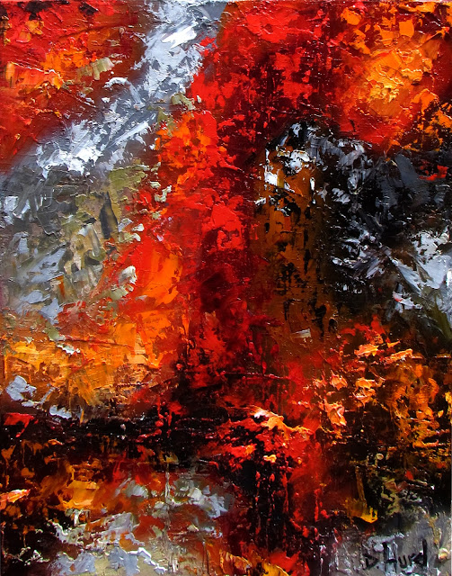 Daily Painters Abstract Gallery: Abstract art, abstract painting red ...