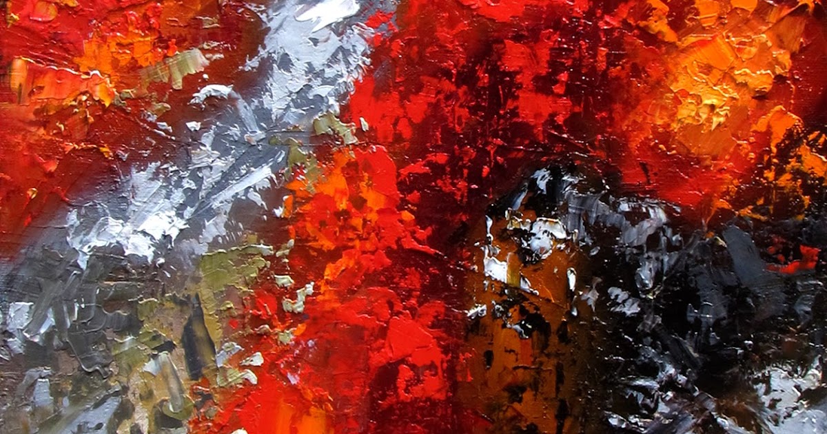 Daily Painters Abstract Gallery: Abstract art, abstract painting red ...