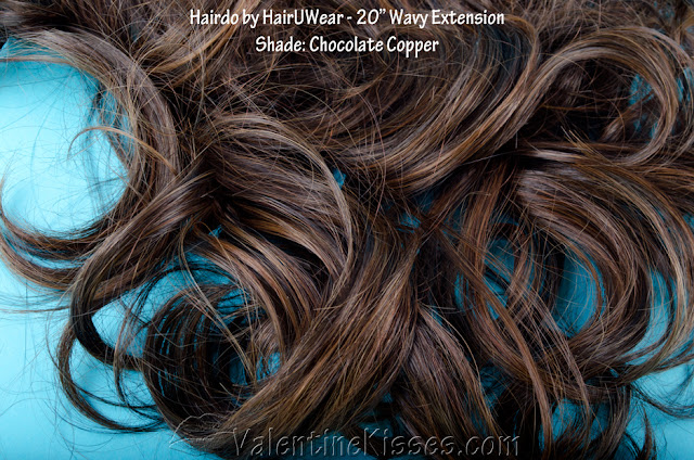 Valentine Kisses: Hairdo by HairUWear 20" Wavy Extension in Chocolate ...