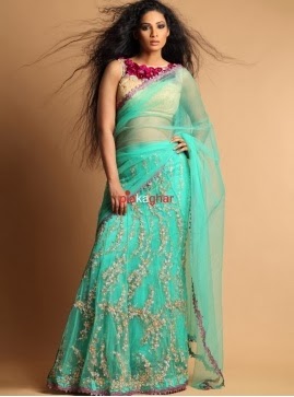 Bizim Kız: Kına gecesi için Hint Elbiseleri