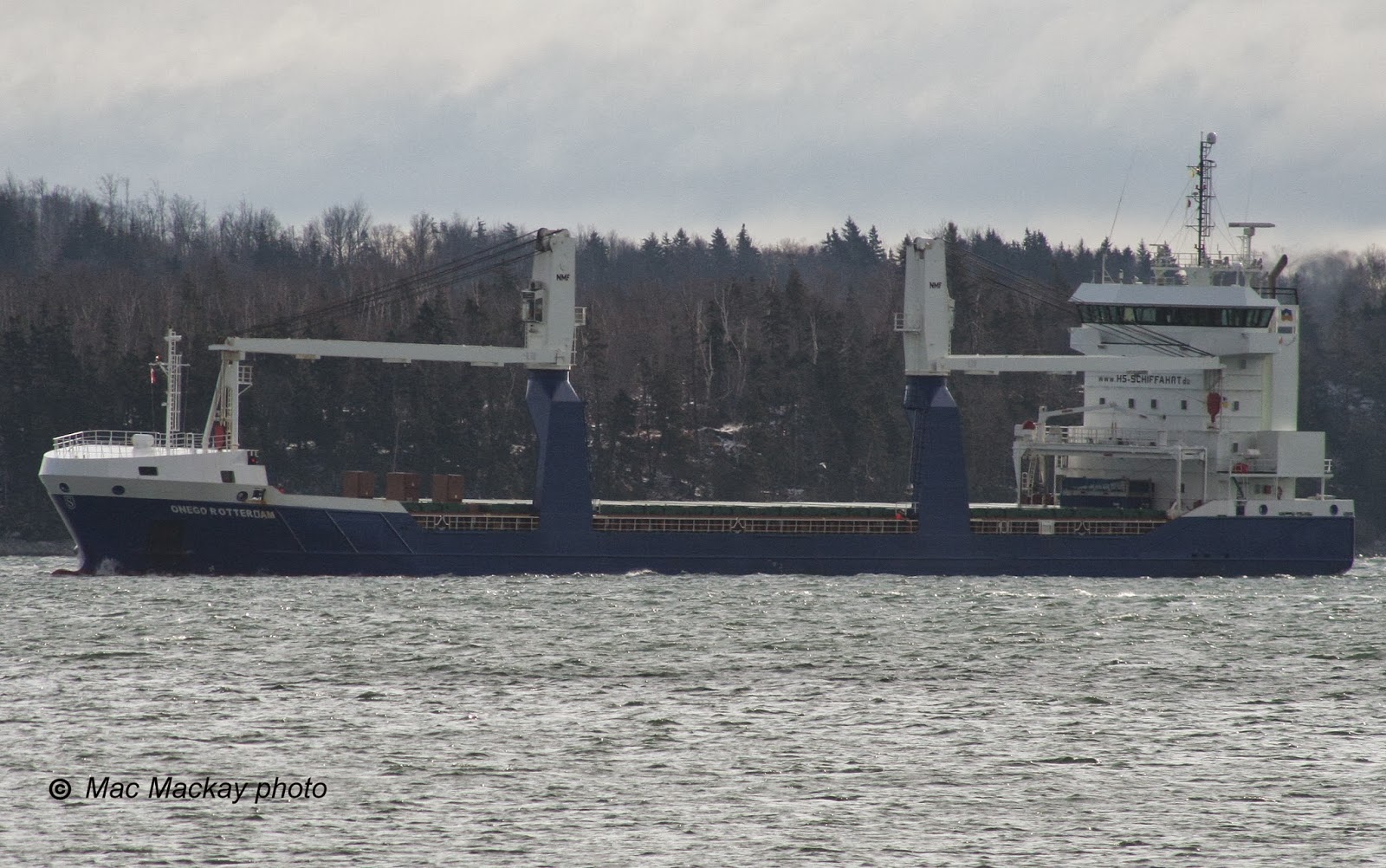 Shipfax: Onego Rotterdam - rails from Poland