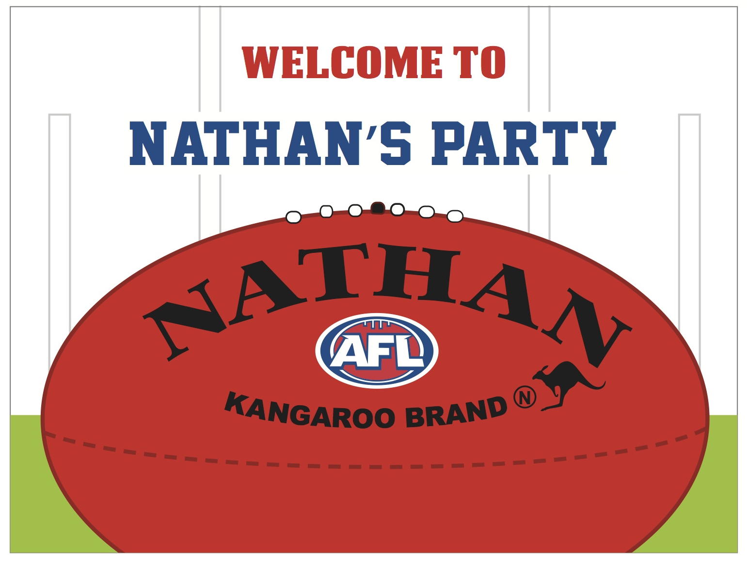 Seventies Baby: How to Host an AFL Birthday Party