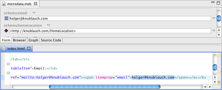 Composing the Semantic Web: Microdata and RDFa in TopBraid Composer