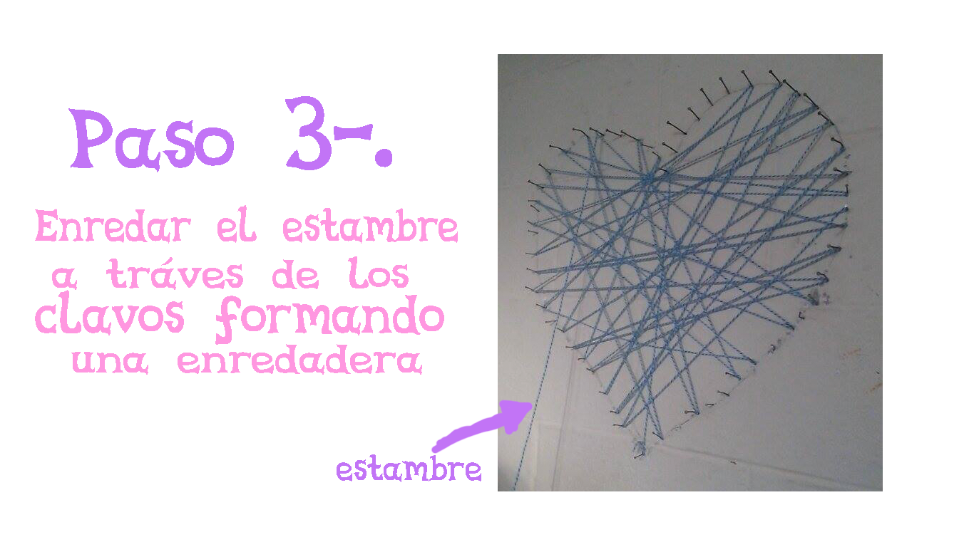 Maggie Pie Blog: DIY: Corazón de clavos