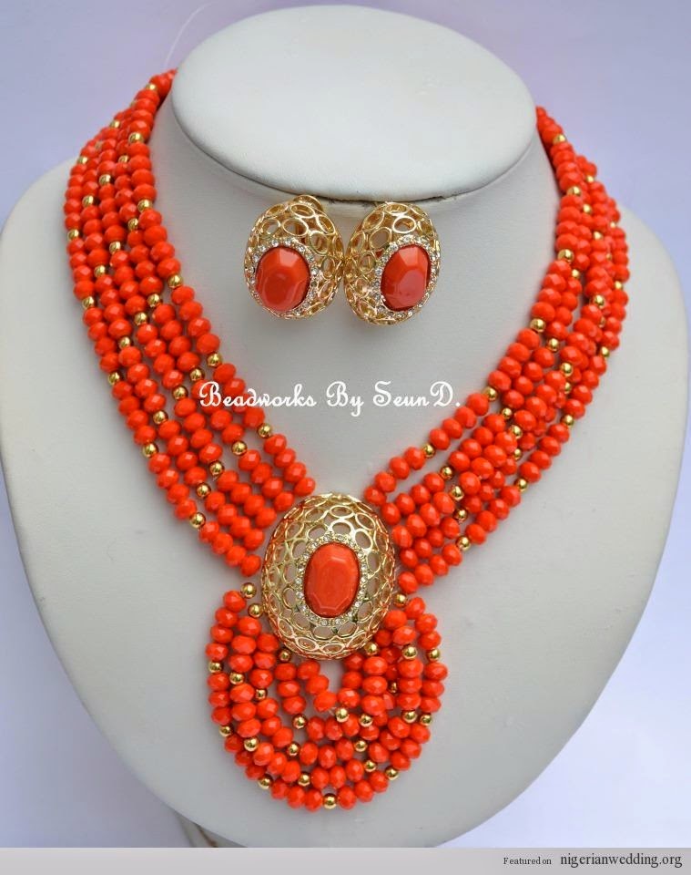 Twende Harusini: Nigerian Beads Necklace Designs.........