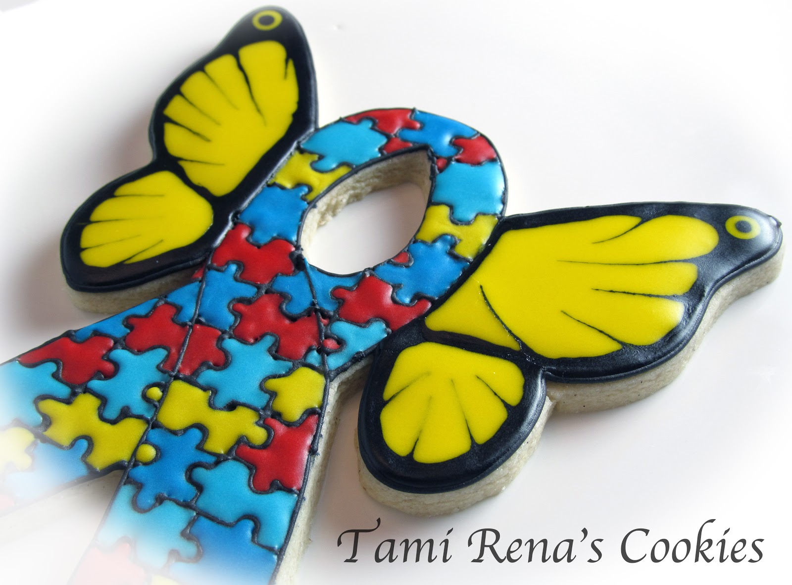 The Cookie Puzzle: Autism Awareness Cookie by Tami Rena's Cookies ...