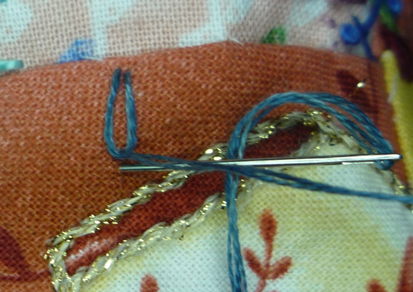 BAS - Week 64 - Double Detached Chain Stitch