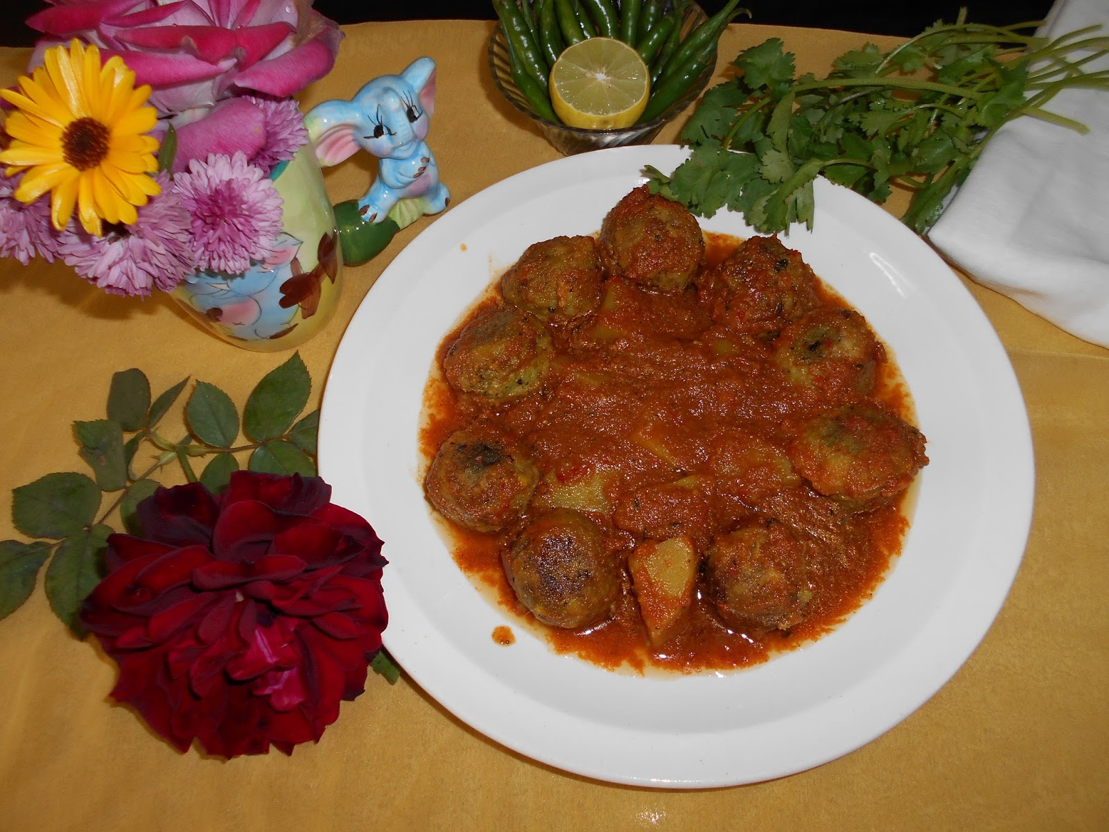 Paramita's Kitchen: Green Peas Kofta / Hare Matar Ki Kofta ...