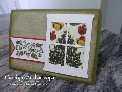 Home for Christmas Window card