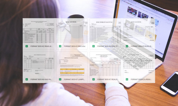 Contoh Laporan Penggunaan Dana BOS Terbaru Format Excel | Laporan BOS