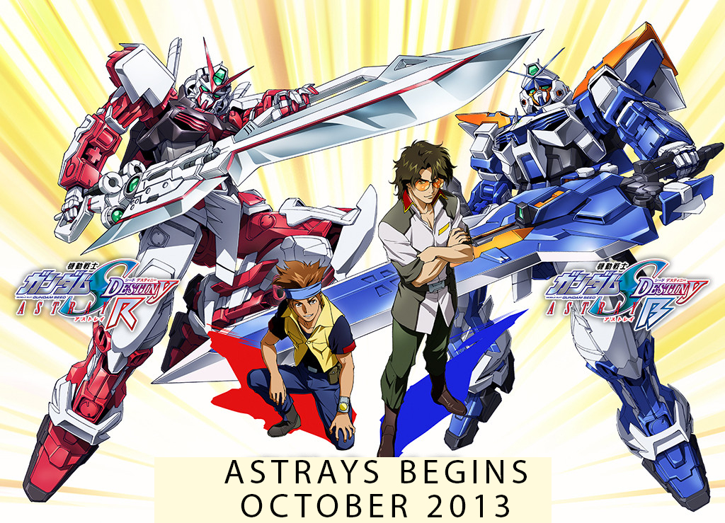 Gundam SEED Destiny Astrays Begins October 2013