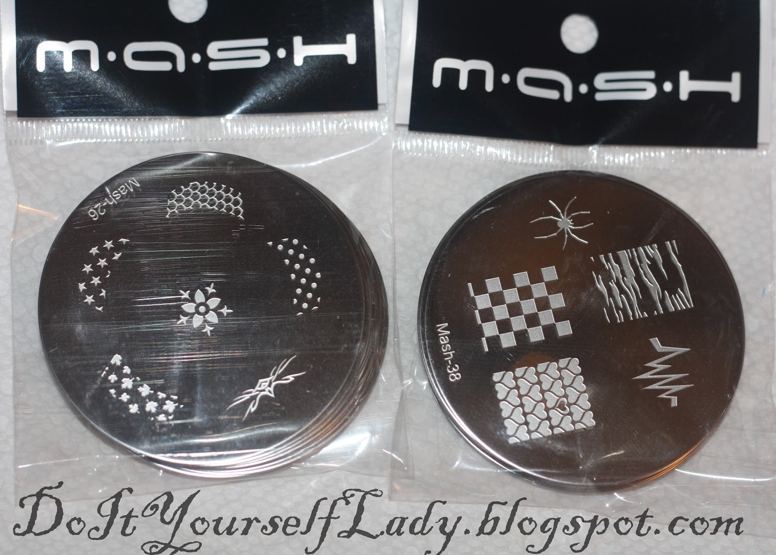 Review and Nail Art: MASH Stamping Plates (26-50) [Lizzy O]