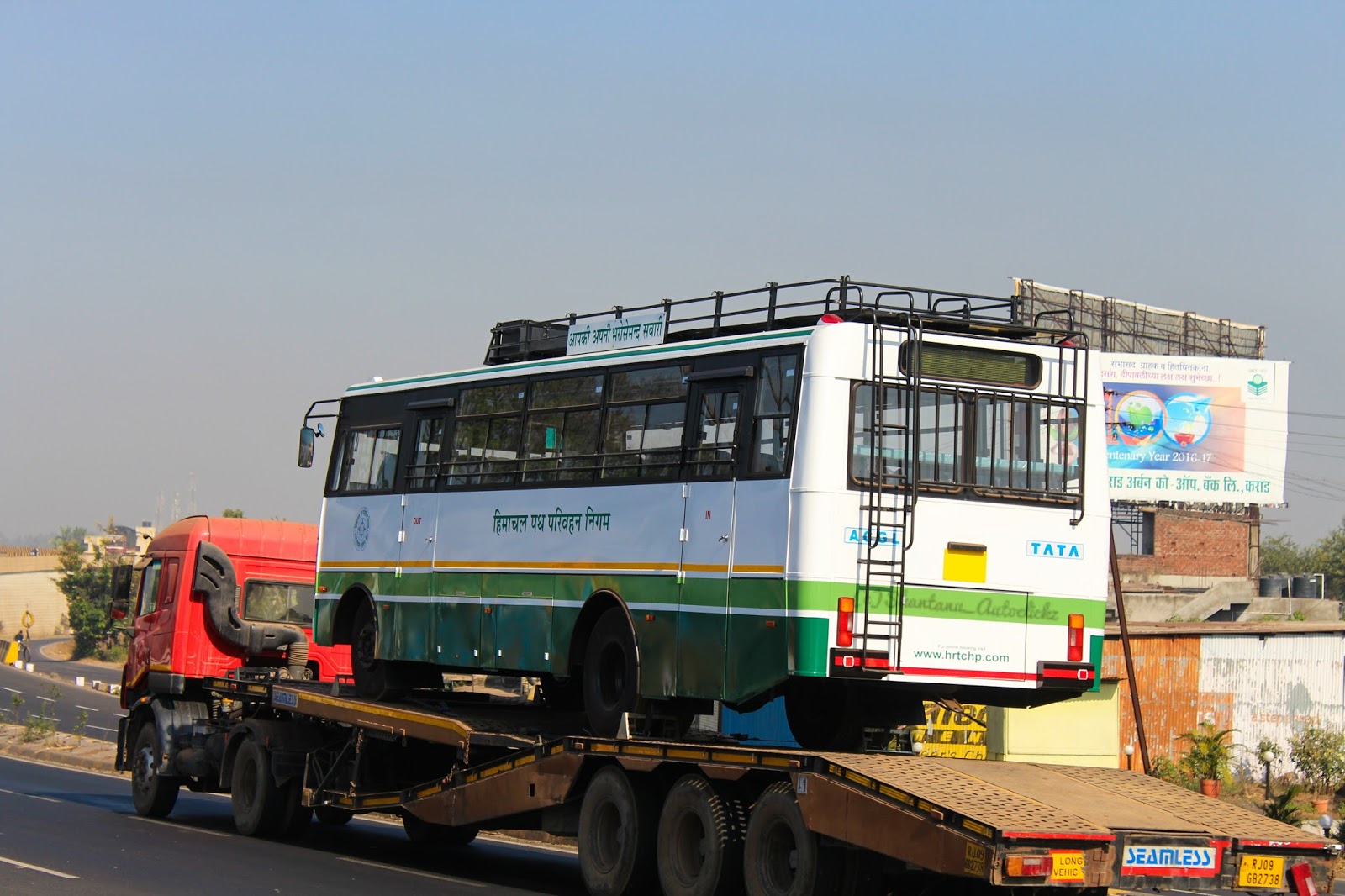 Shantanu Autoclickz: HRTC Bus built by ACGL on TATA 1613 chassis