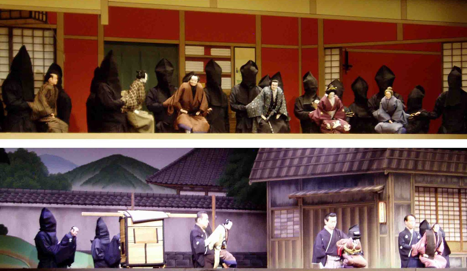 Bonsai Skosh: Bunraku theater performance, Tokyo