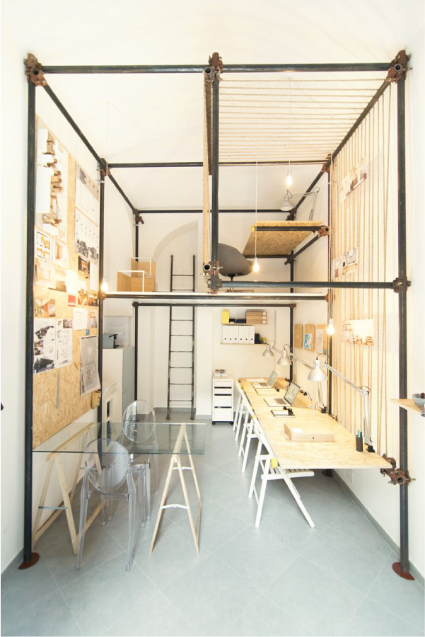 SPAZIO R3 tubi innocenti per enfatizzare i volumi | Blog di arredamento ...