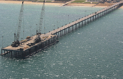 SNAFU!: Elevated Causeway System. A sea base work around?