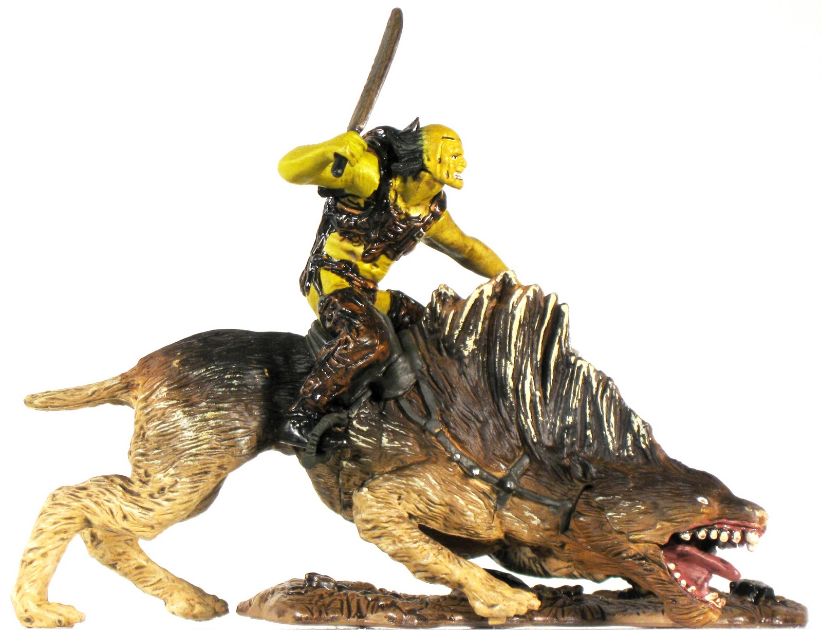 Toys and Stuff: AOME LOTR Sharku On Warg