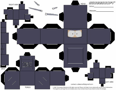 De cubeecraft y algo más: Cubeecraft South Park