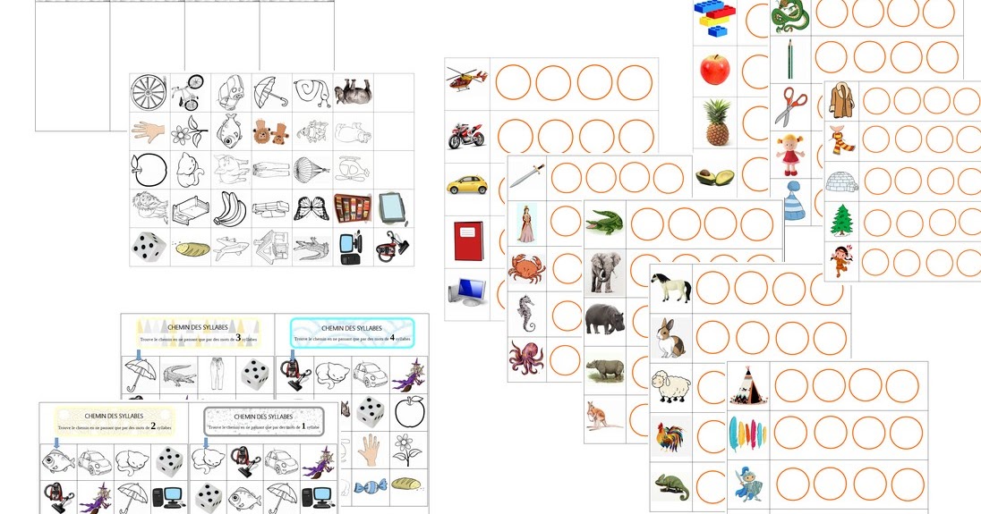 BIBOUCHE EN CLASSE : activités autonomes en phonologie autour des syllabes