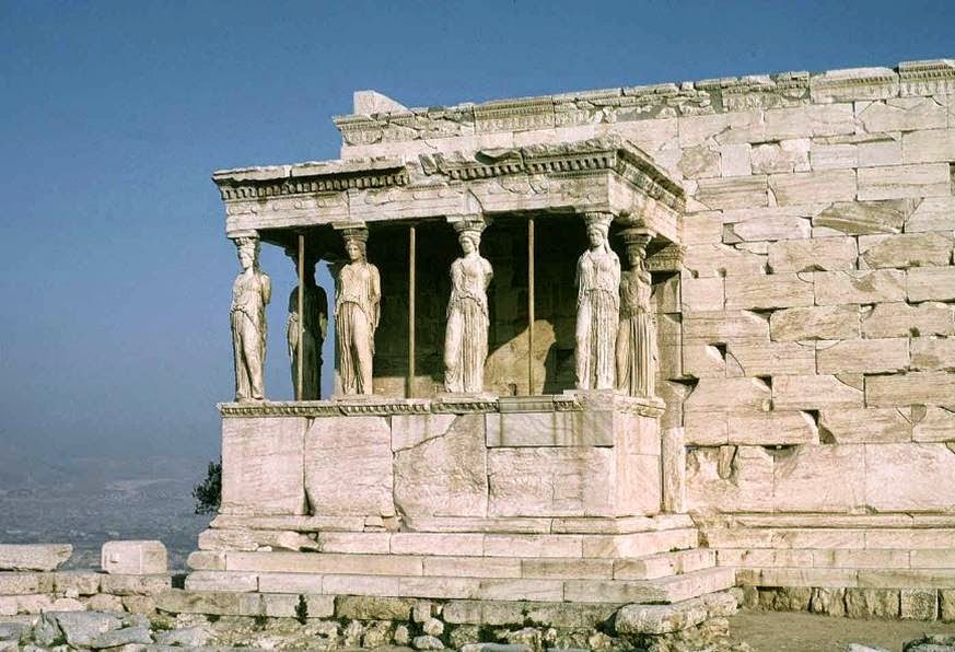 HISTORIA DEL ARTE : temas, imágenes y comentario: TEMPLO DE ERECTEIÓN