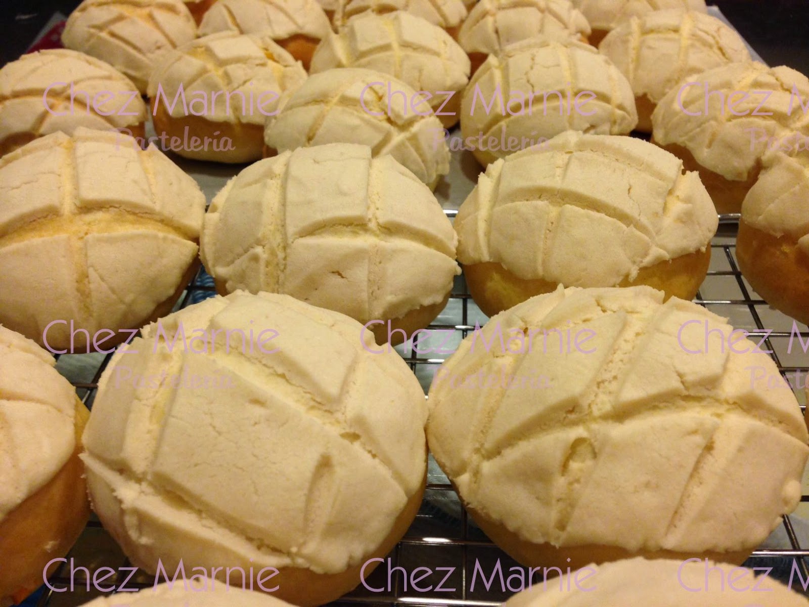 Chez Marnie Pastelería: CONCHAS MEXICANAS