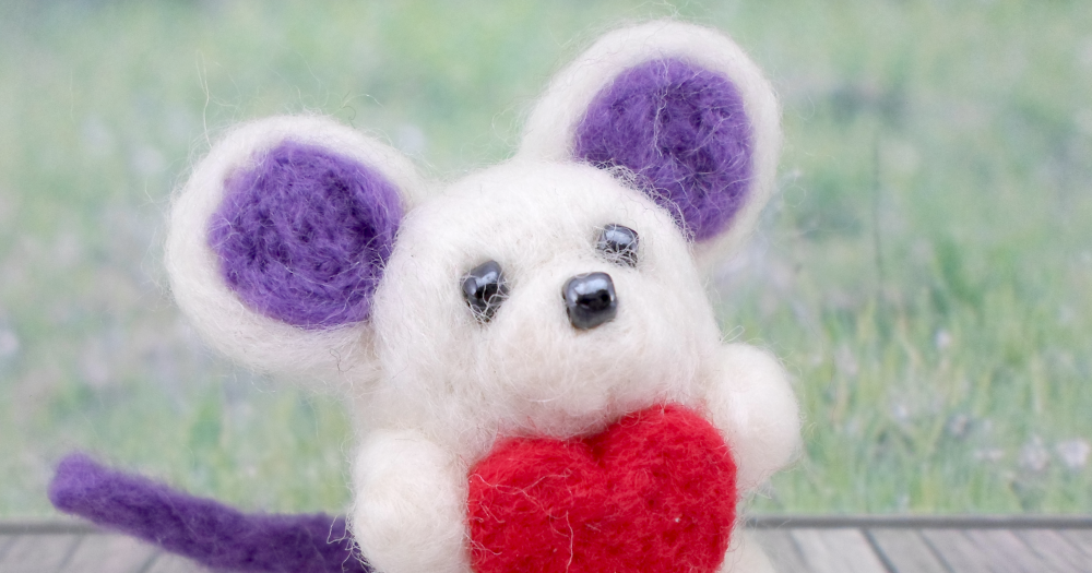 Tierno Ratoncito de Lana Coleccionable!!! Gattini gifts®