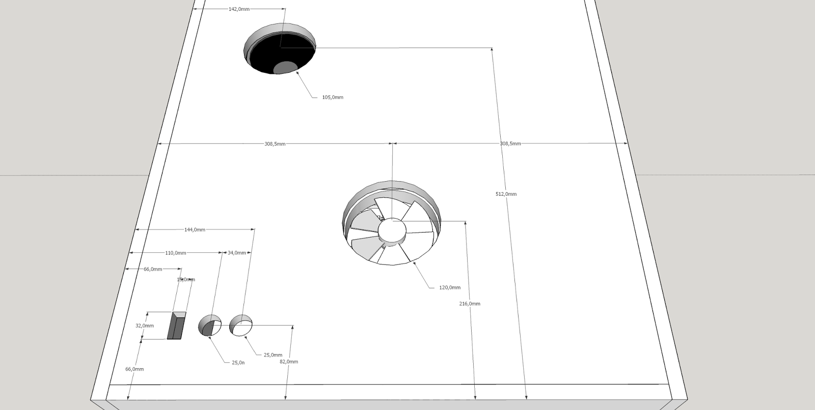 Virtual Pinball - The excellent pinball adventure: Bottom holes routed out