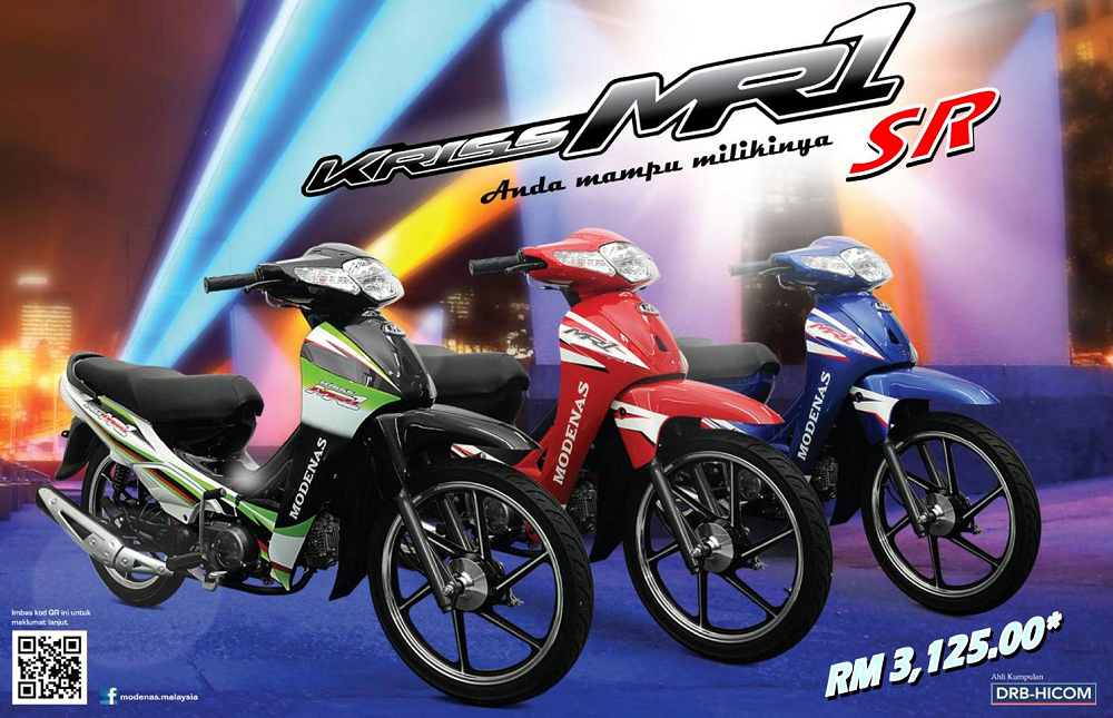 Varian Terbaru MODENAS MR1 "SR" - MODENASWORLD