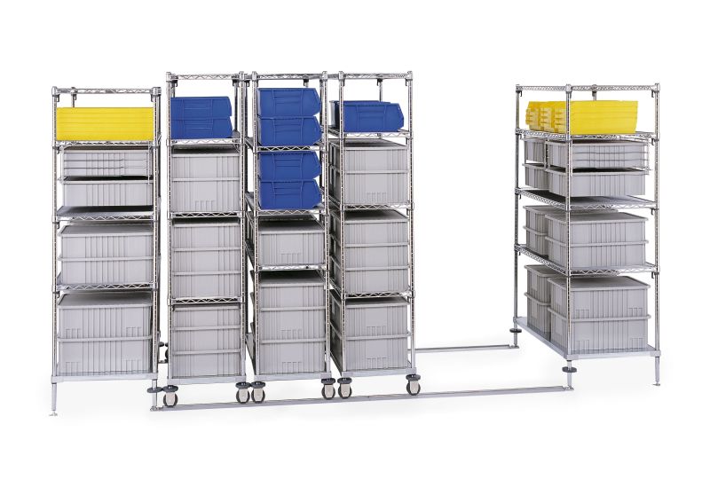 Metro Shelving Products: Metro qwikTRAK System
