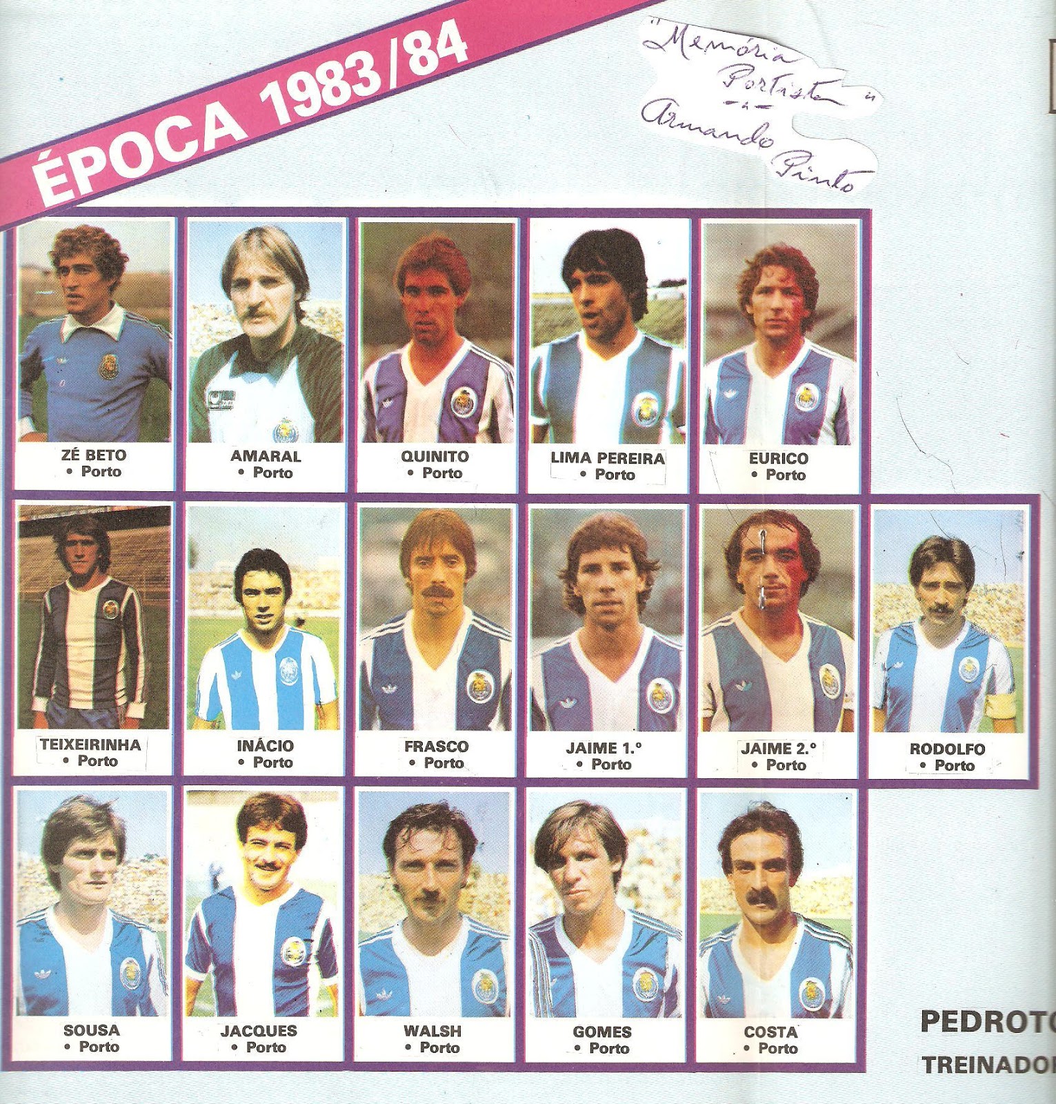 Memória Portista: Jorge Amaral: Antigo guarda-redes e comentador ...