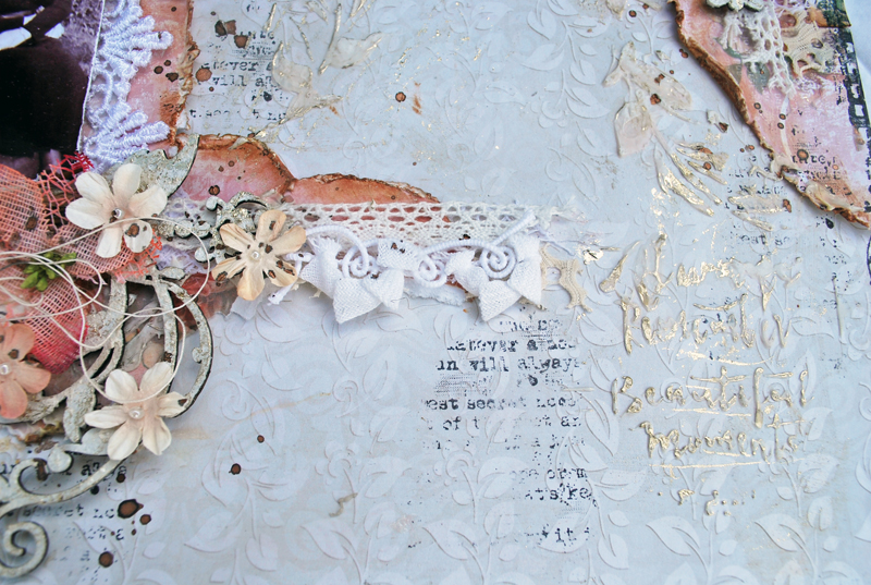 A Wonderful Mess: Heritage Layout - Creative Embellishments