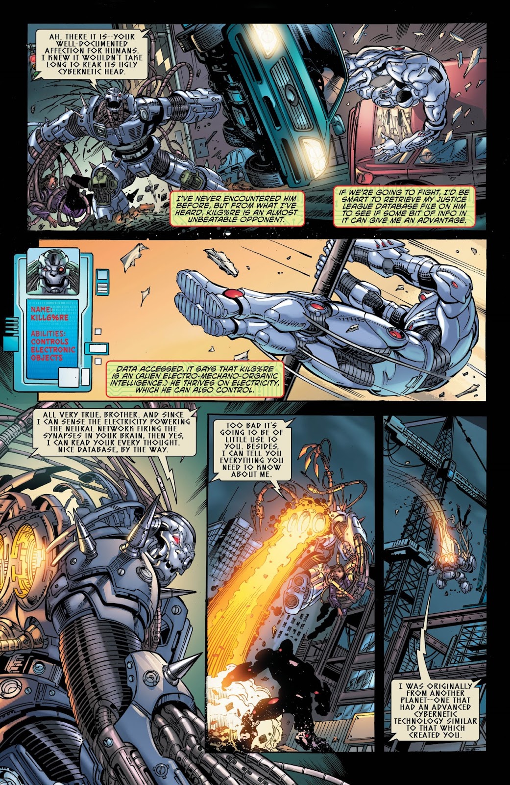 Weird Science DC Comics: PREVIEW: Cyborg #2