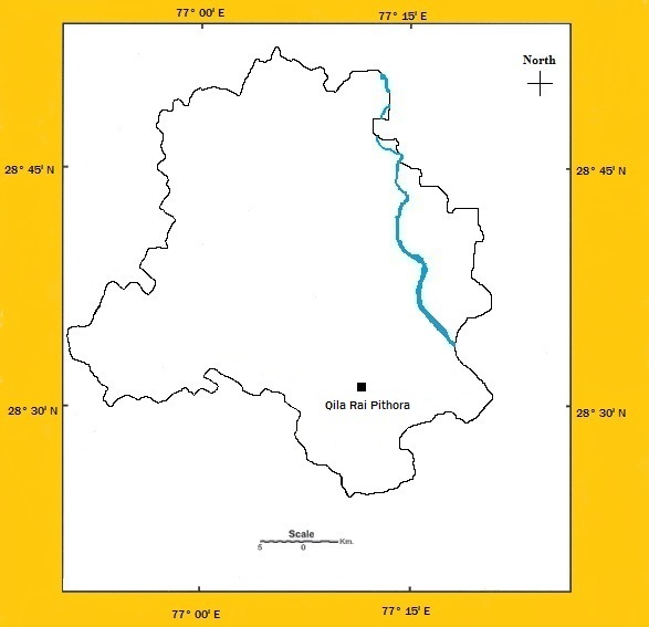 Qila Rai Pithora (Mehrauli) (1180 A.D.) - The Legacy of Delhi Vol 3 ...