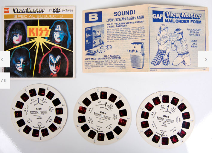 EL MILLONCETE: KISS View-Master 3D
