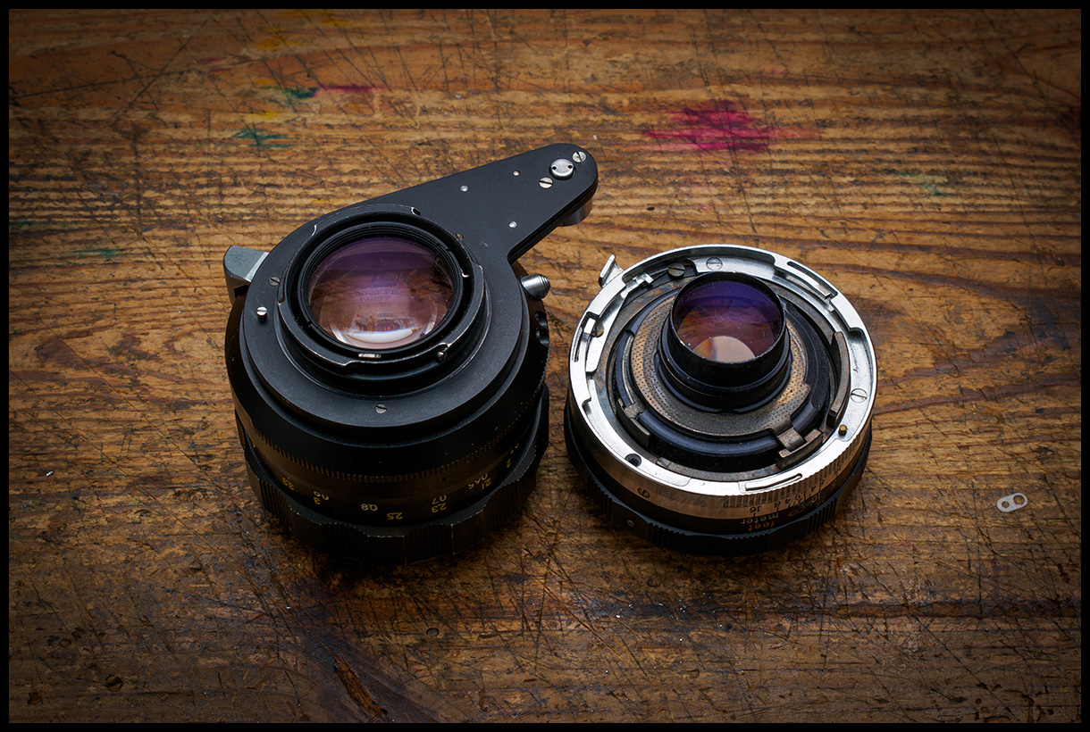 Lens Bubbles: Topcon UV Topcor Lenses