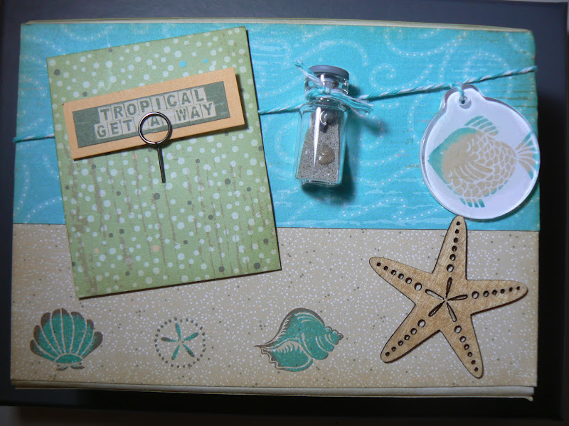 Cindy's Creative Spot: Beach themed card box