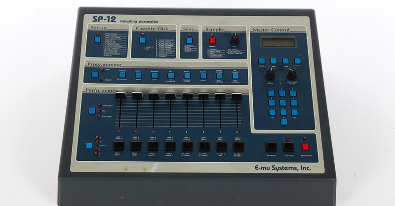 MATRIXSYNTH: E-Mu Systems SP-12 Turbo Sampling Drum Machine SN 1076