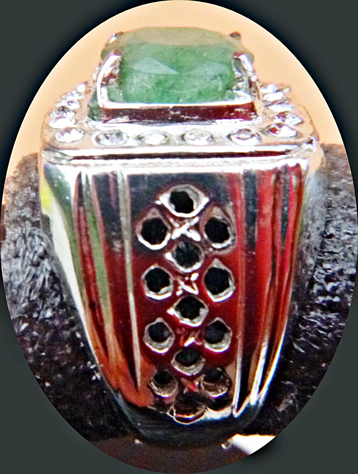 KeyjaShop: Cincin Permata Zamrud Colombia