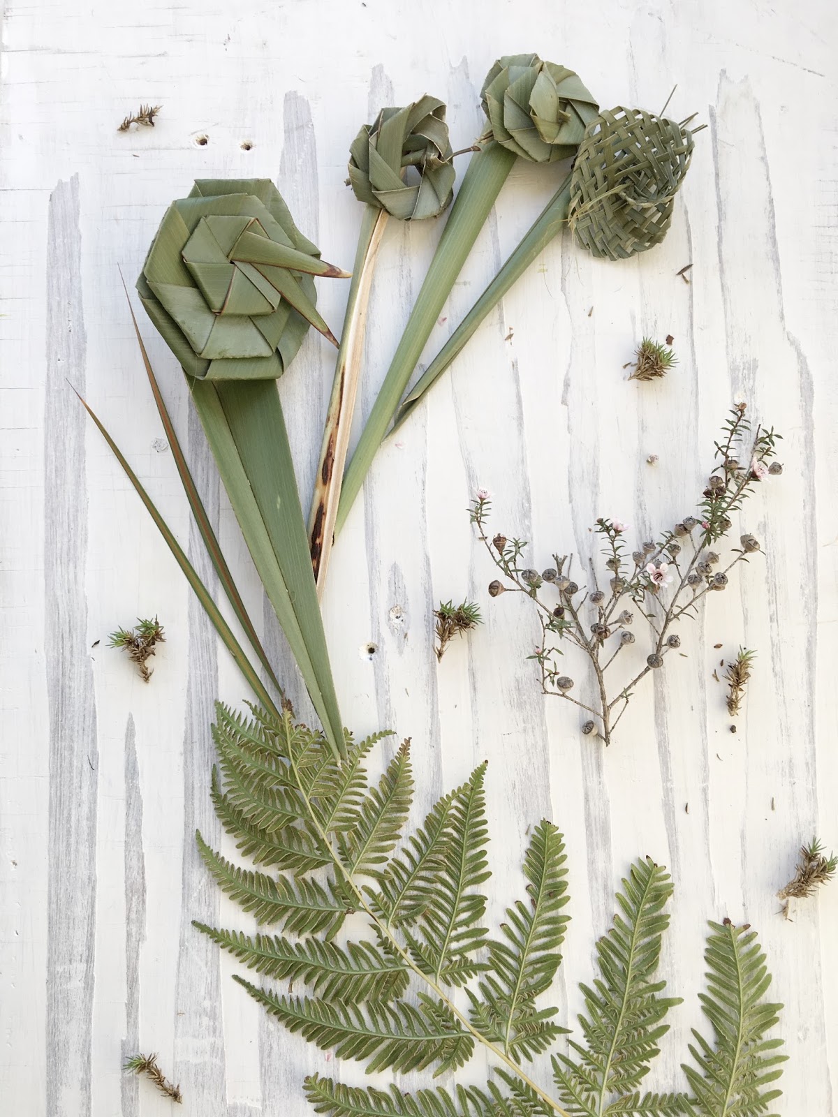 adi & bert: Weaving a harakeke putiputi