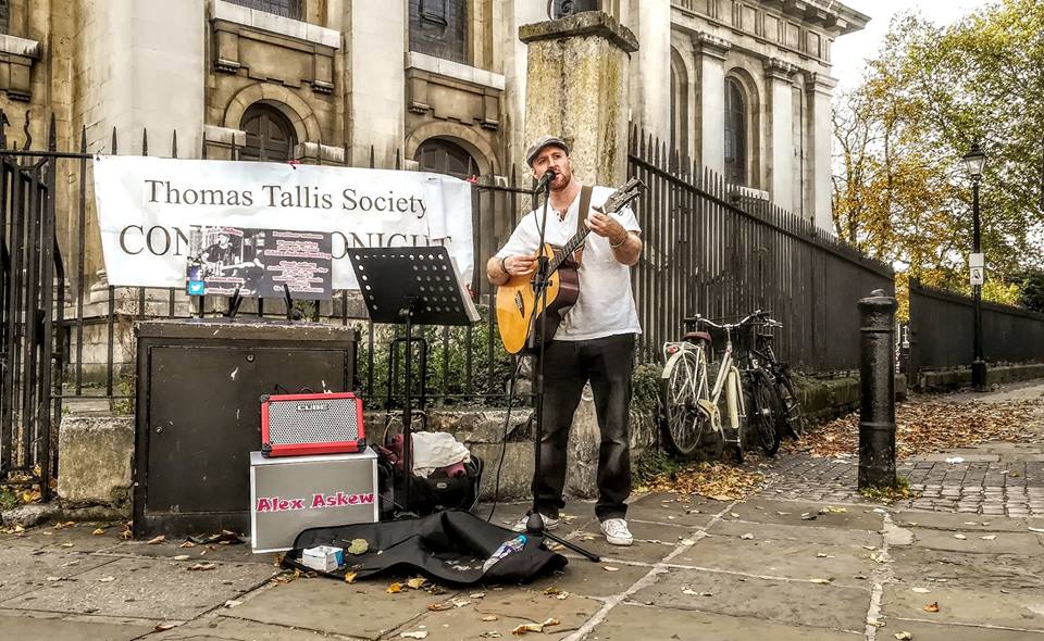 Alex Askew's blog on being a part time musician