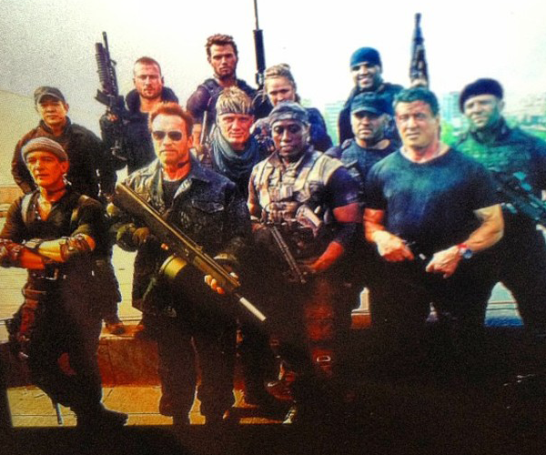 LutzBonePatStew: New BTS Picture of Kellan and the cast of Expendables 3