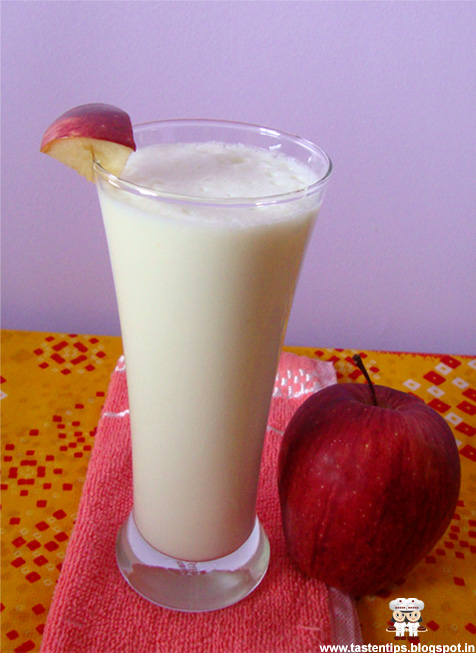 Taste n Tips: Apple Milk Shake