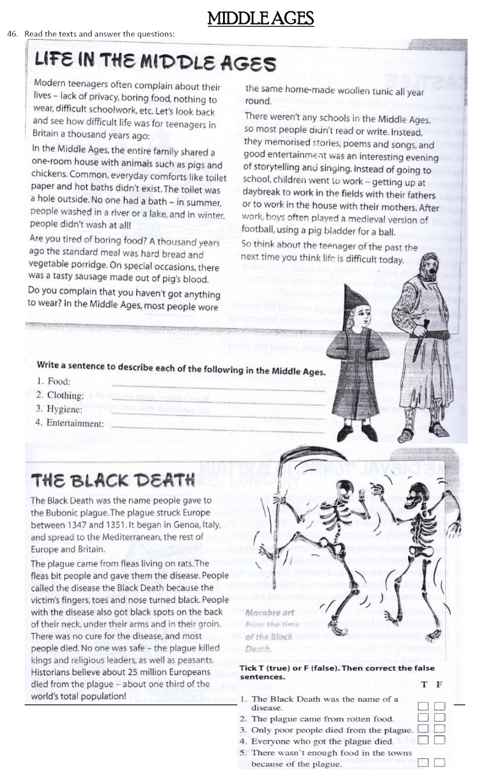 Social Science 5 grade: 5. MIDDLE AGES: Timeline