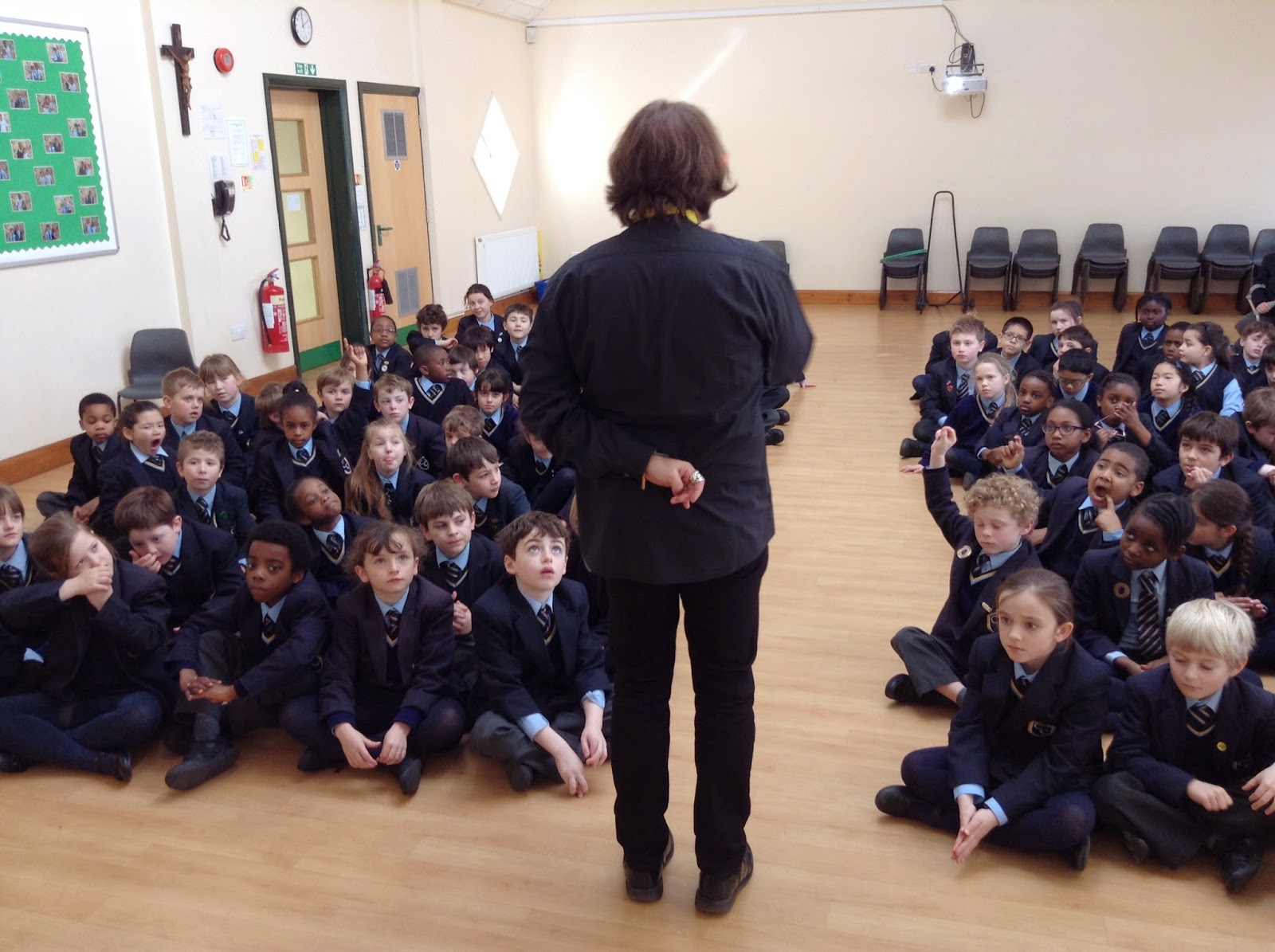 SF SAID: School Visits: Corpus Christi Catholic Primary School