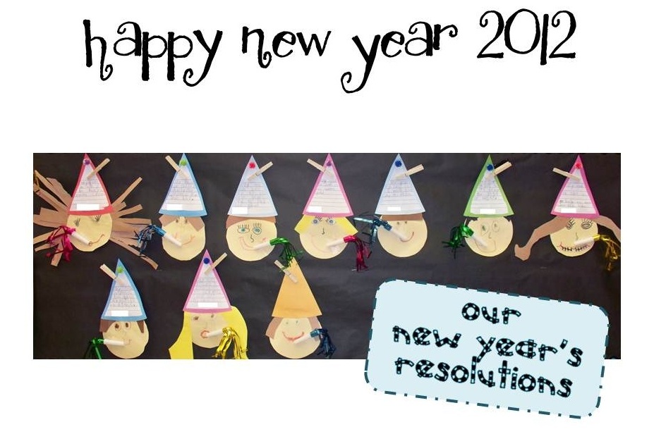 The First Grade Dream: Happy New Year....in my classroom