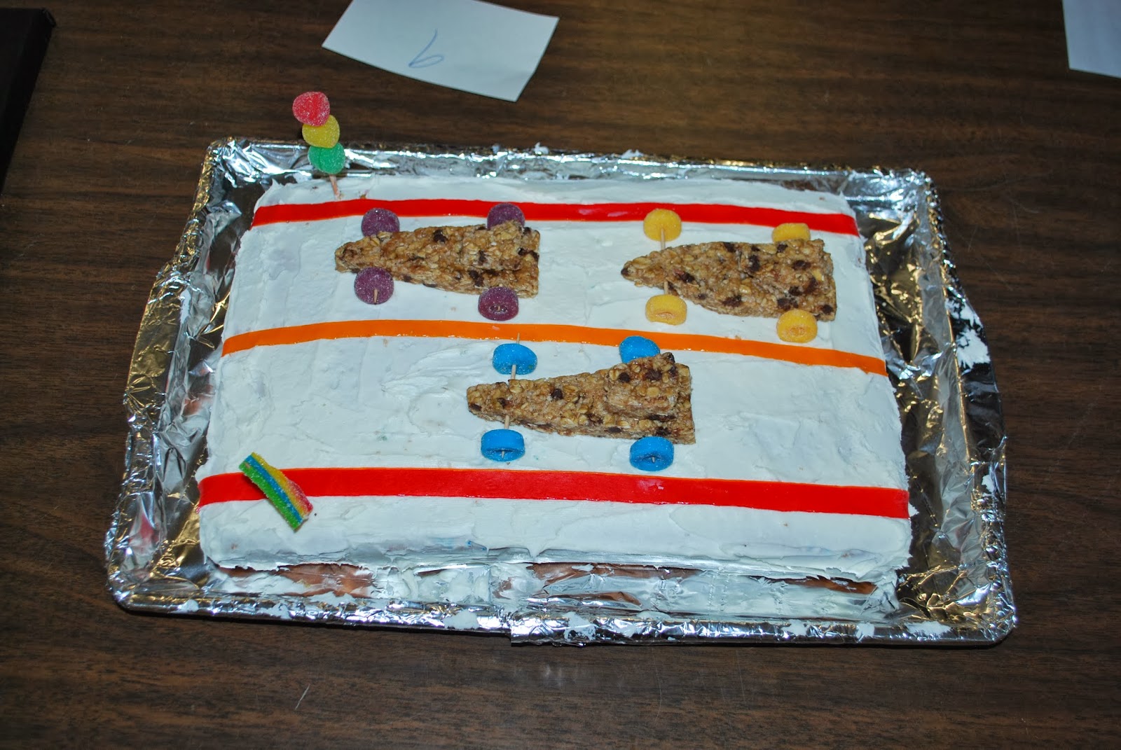 Cub Scout "Race Day" Cake Contest