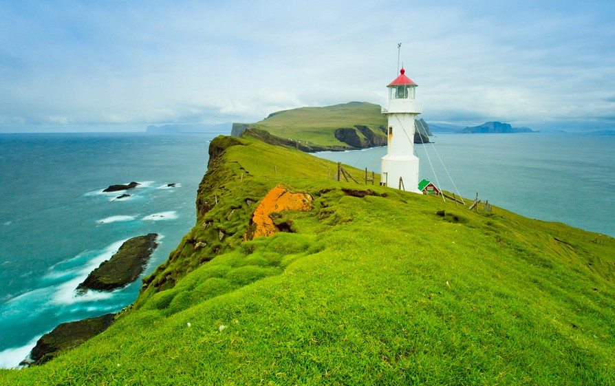 Mykines Lighthouse, Faroe Islands