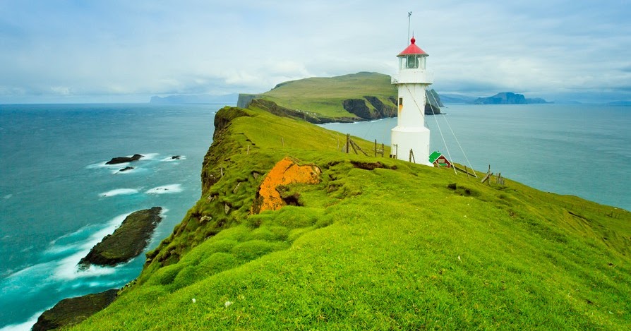 Mykines Lighthouse, Faroe Islands